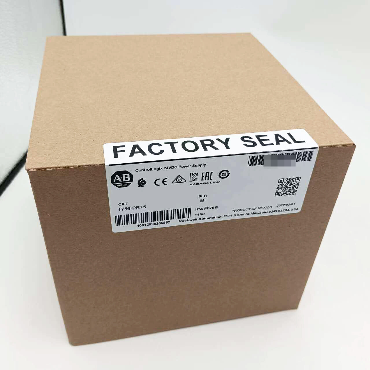 Allen Bradley 1756-PB75 ControlLogix 24V DC Power Supply for sale ...