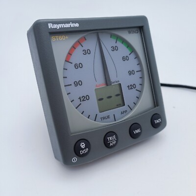 RAYMARINE RAYTHEON ST60+ PLUS WIND Instrument Display Unit A22012-P ...