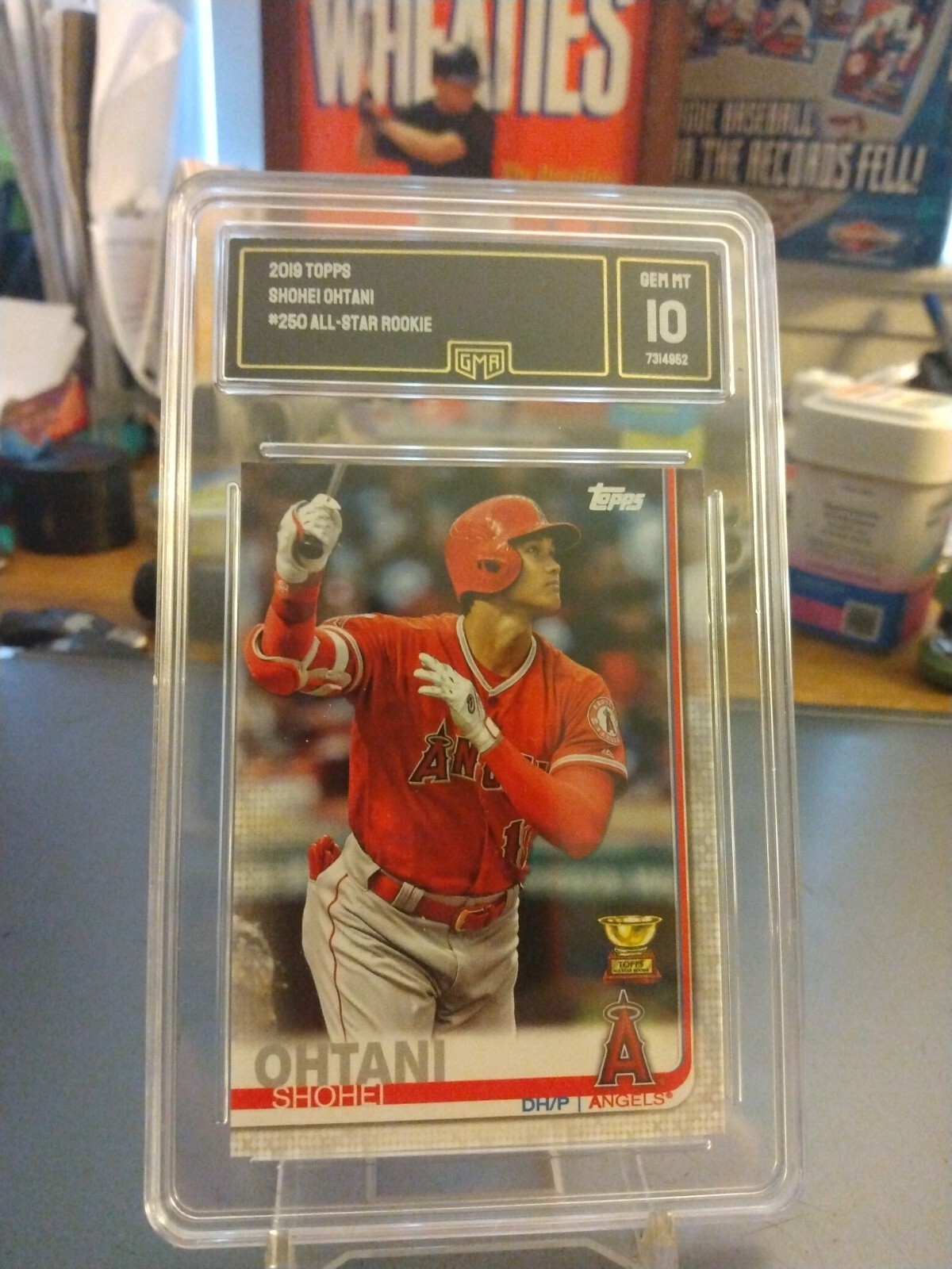2019 Topps Shohei Ohtani All Star Rookie GMA Graded 10 Gem Mint #250 | eBay