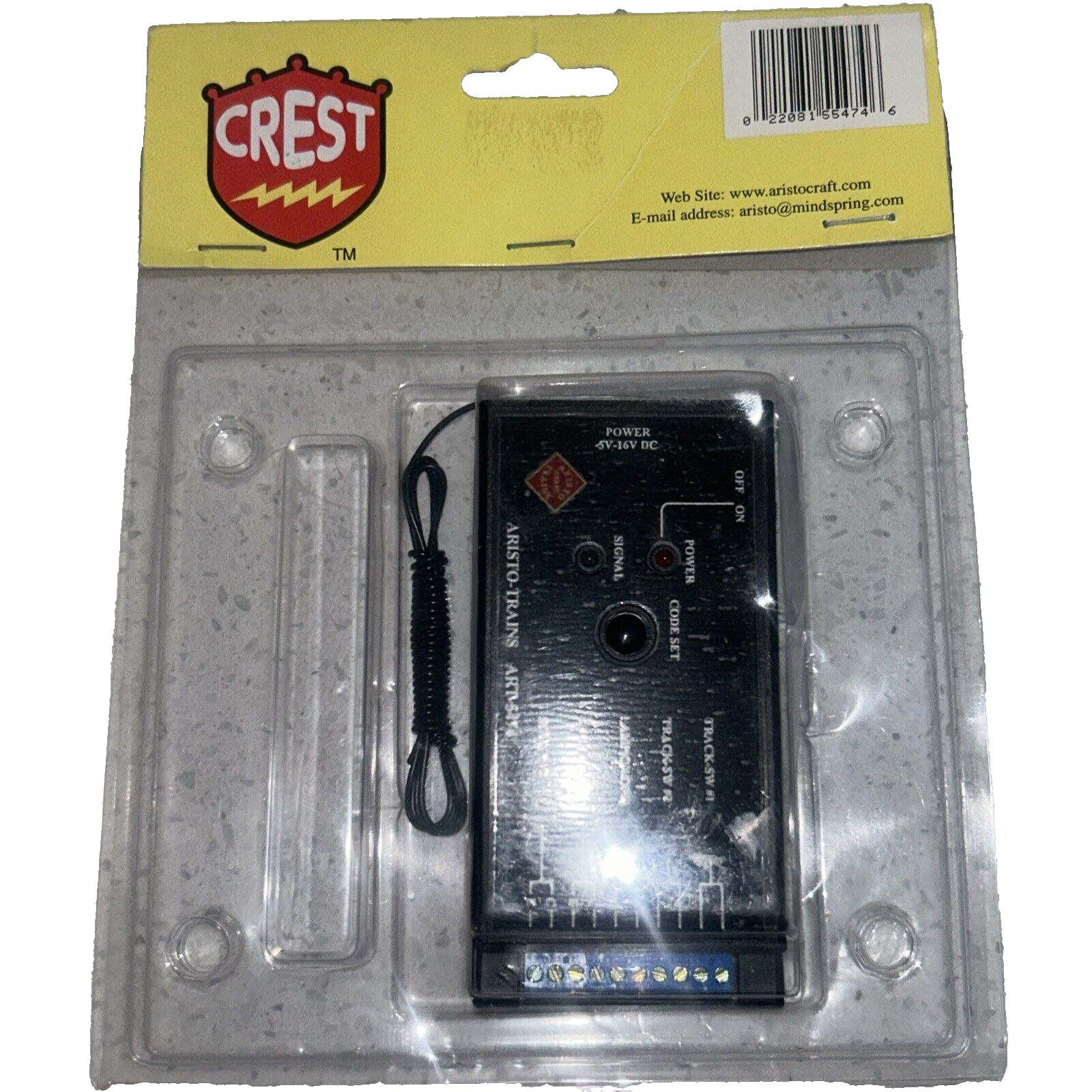 Crest Electronics Aristo Craft Trains CRE55474 DC/RC Wireless Receiver ...