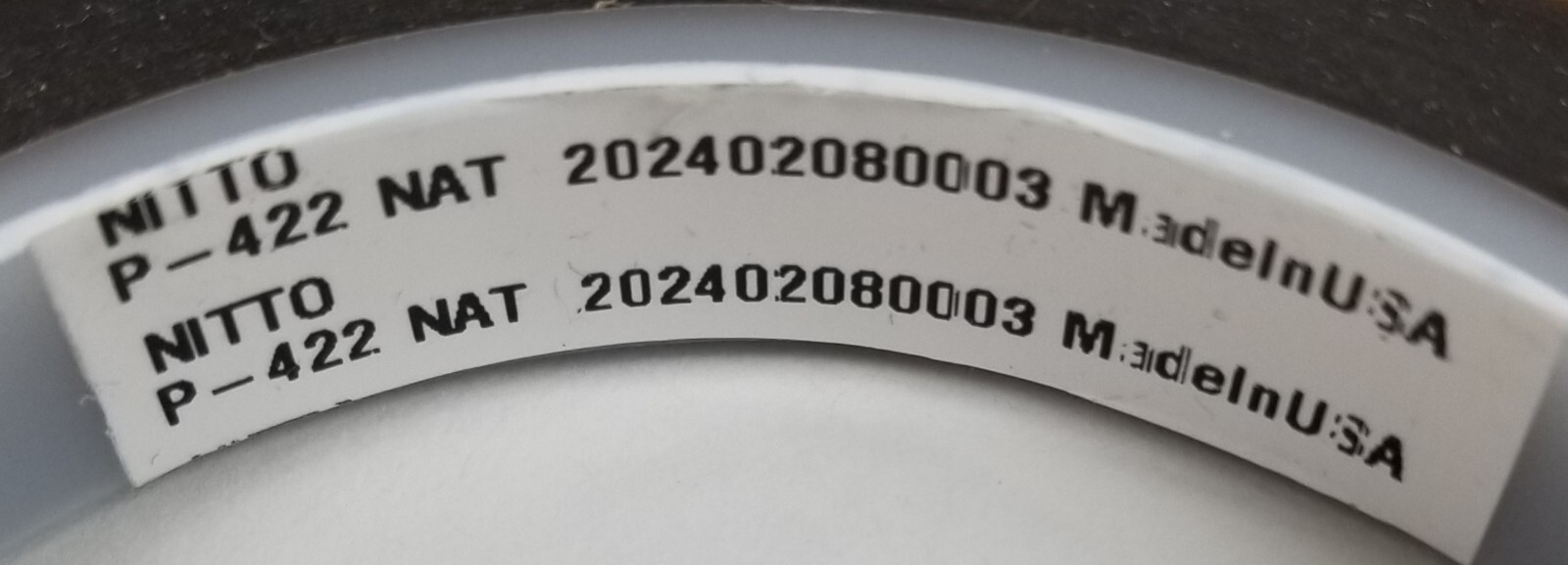 5 Nitto 1/2" x 36yds P-422 PTFE Film Tape 3.9mil Natural Item ...