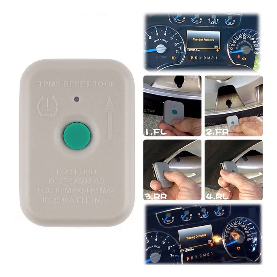 Training Reset Tool For Ford TPMS Reset Sensor Programming Tire ...