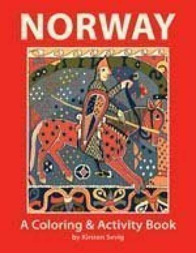 Norway a Coloring Activity Book - Paperback By Kirsten Sevig - GOOD | eBay
