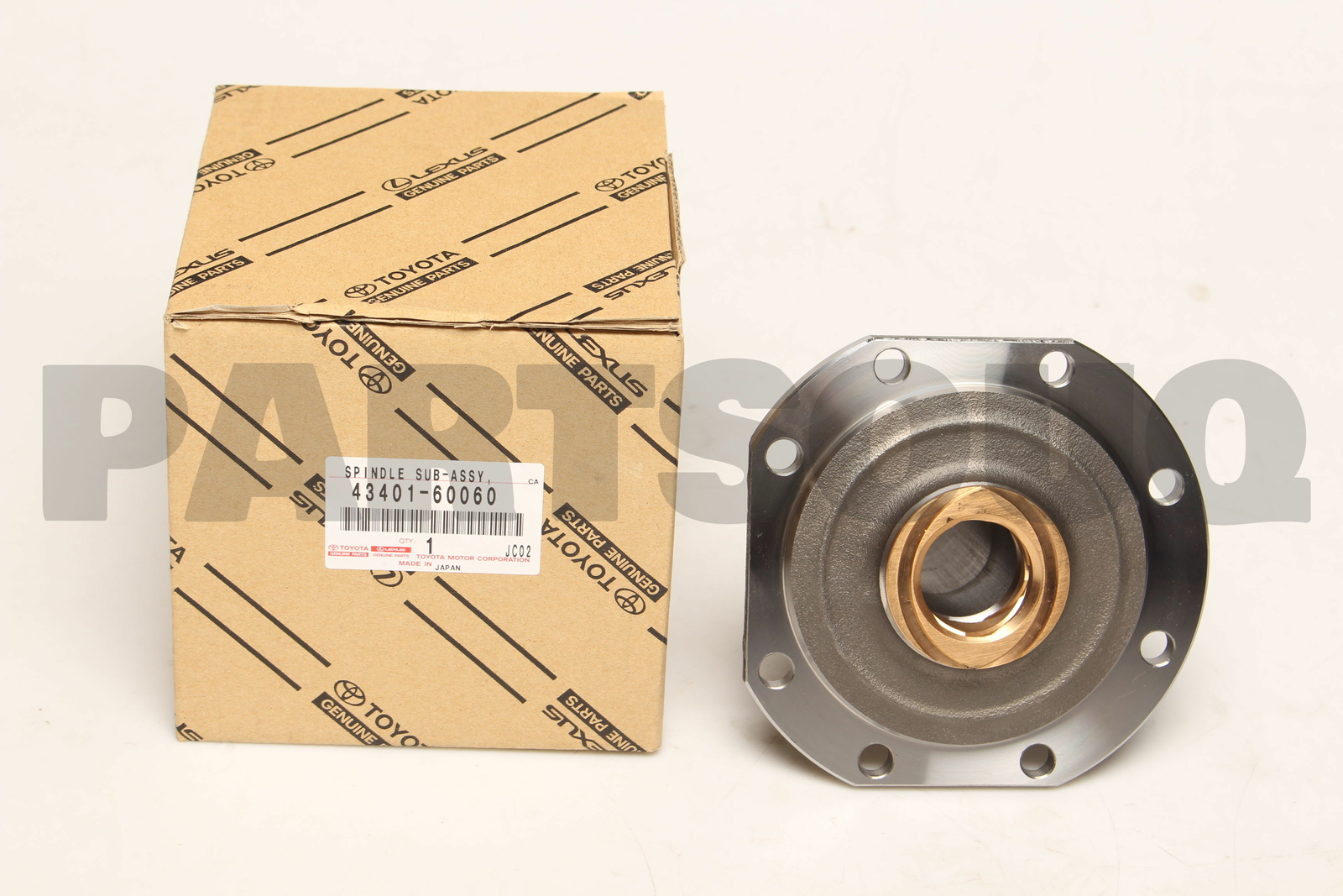 4340160060 Genuine Toyota SPINDLE SUB-ASSY, STEERING KNUCKLE 43401 ...
