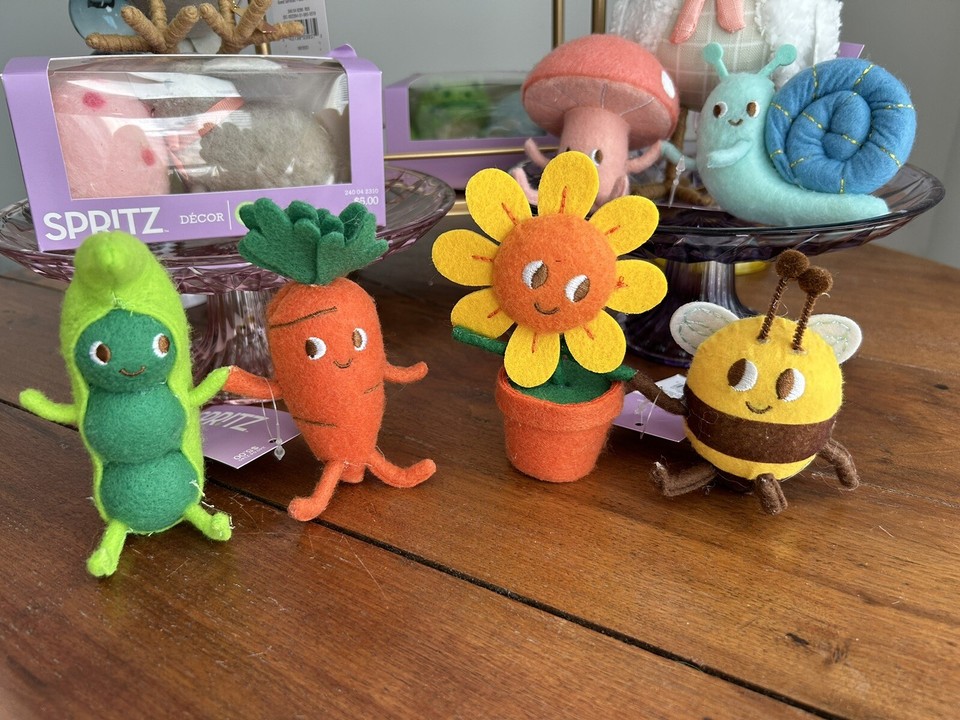 Target Spritz Easter Spring 2024 Fabric Birds Felt Duos Bunny Lot 16 ...