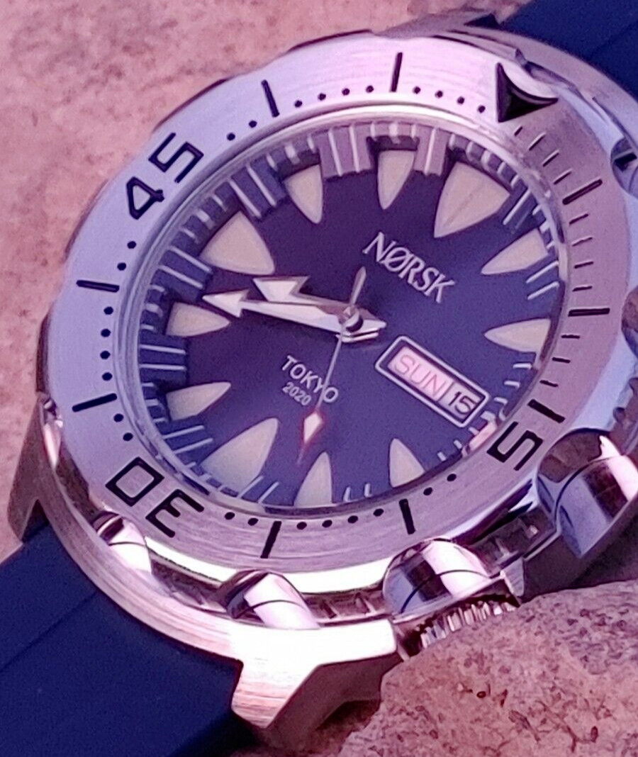 Sea Monster Watch, Norsk, Norway Tokyo Olympics Diver, Citizen quartz ...