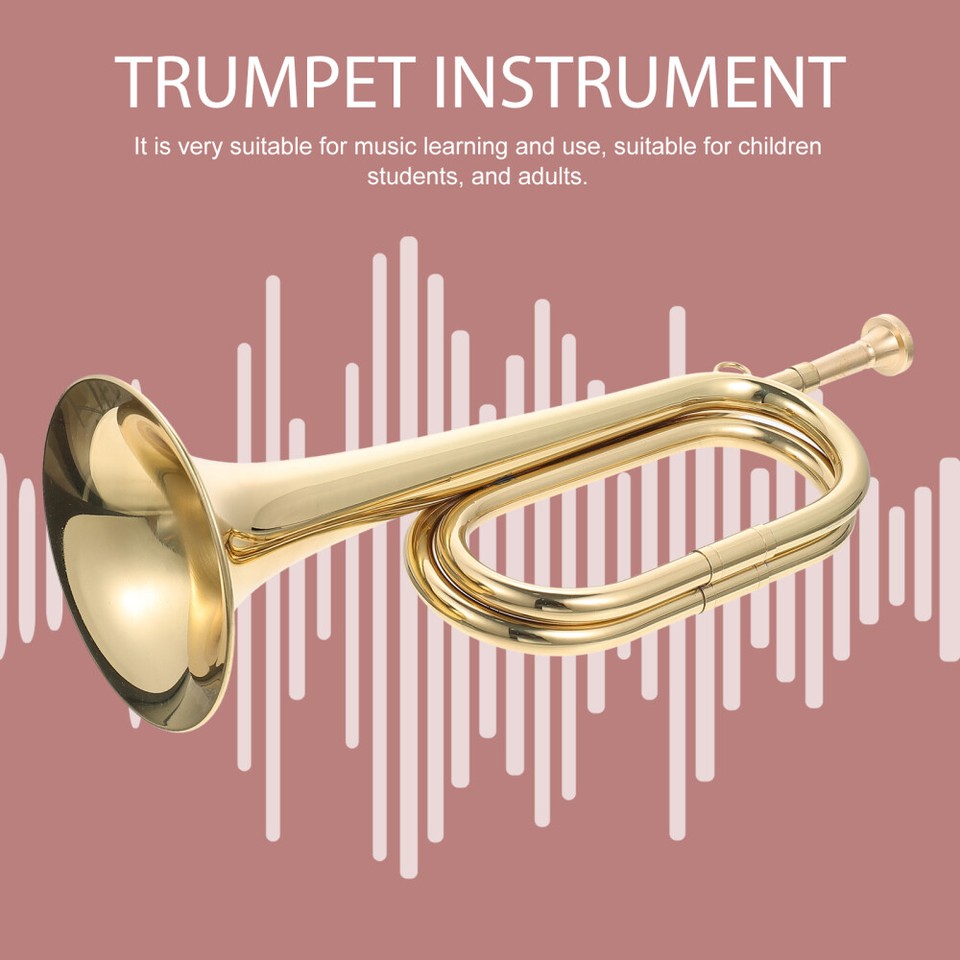 Bugle That Plays Taps Playing Ceremonial Bugles Vintage Trumpet | eBay