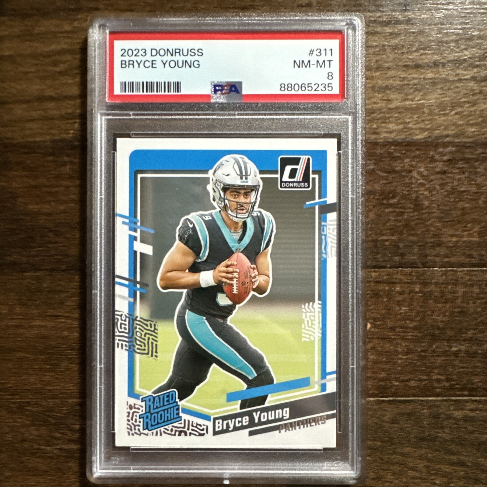 2023 Donruss Rated Rookie Bryce Young #311 RC PSA 8 Panthers | eBay