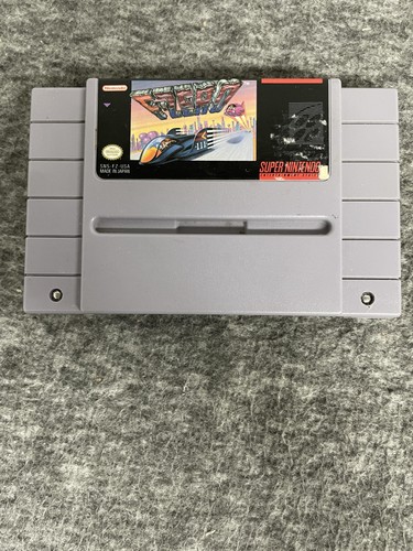 F-Zero Super Nintendo SNES Video Game Cartridge 1991 Japan Racing Retro ...