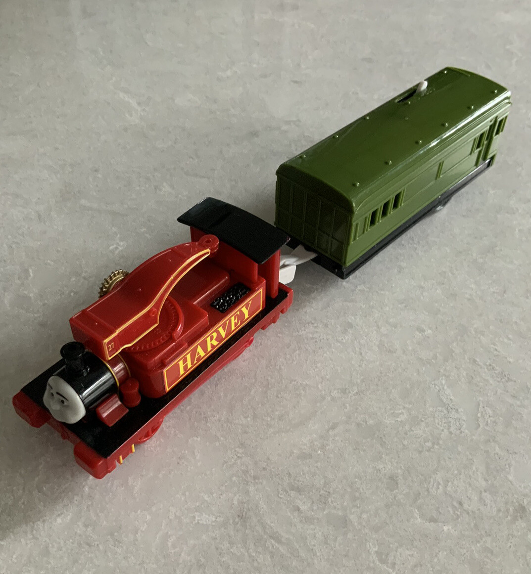 Thomas & Friends Trackmaster HARVEY Motorized Electric Toy Train | eBay UK