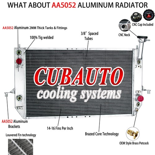 3-Row Radiator Fit 1996-2005 Chevy Astro GMC Safari 4.3L V6 GAS AT #DPI ...