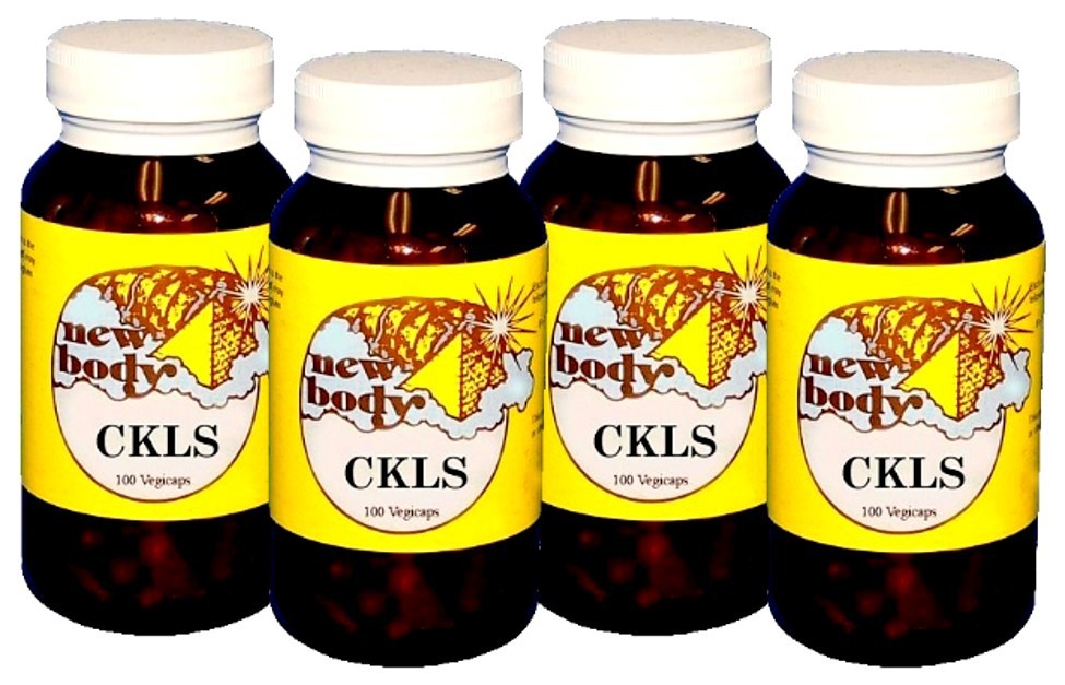 CKLS Colon Cleanser Herbal Formula Quad pack (4) By New Body Products ...