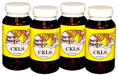 CKLS Colon Cleanser Herbal Formula Quad pack (4) By New Body Products ...