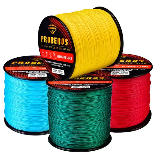 Super Strong Angelleine Geflochtene Angelschnur 16 fach PE 300M 500M 3 ...