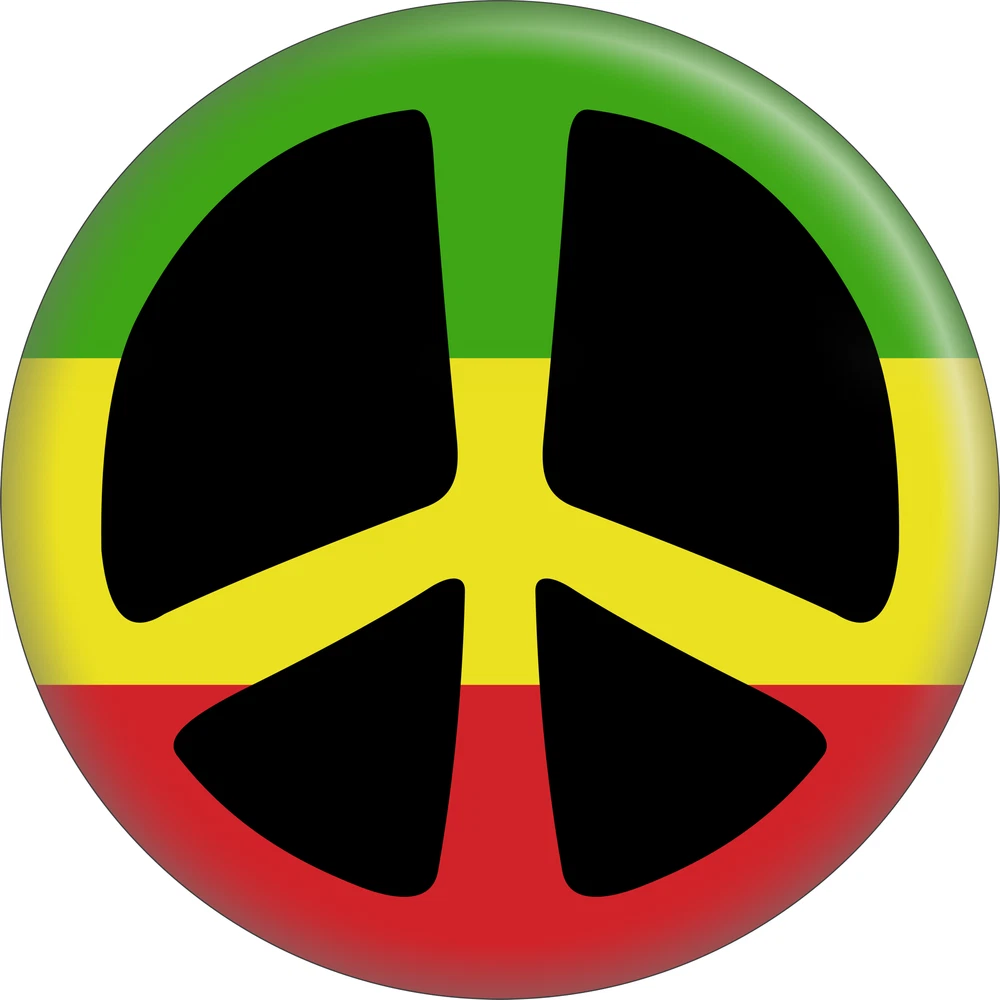 Rasta Peace Sign