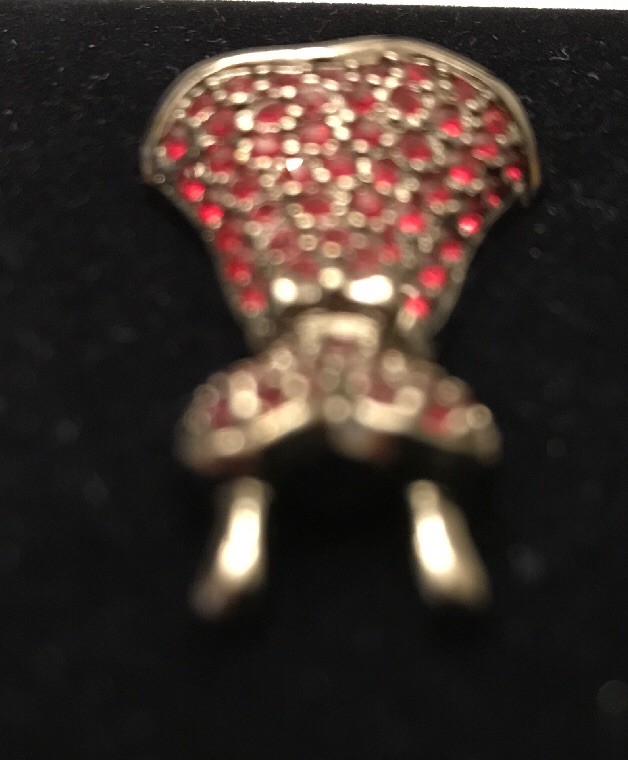 Swarovski Red Dress Pin Brooch 1513952 With Box & Certificate | eBay