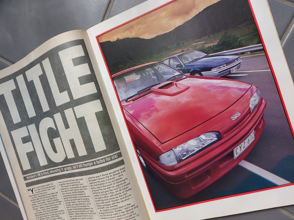 Street Machine Mar 1987 Holden VL Grp A Commodore v Calais Turbo Dick ...