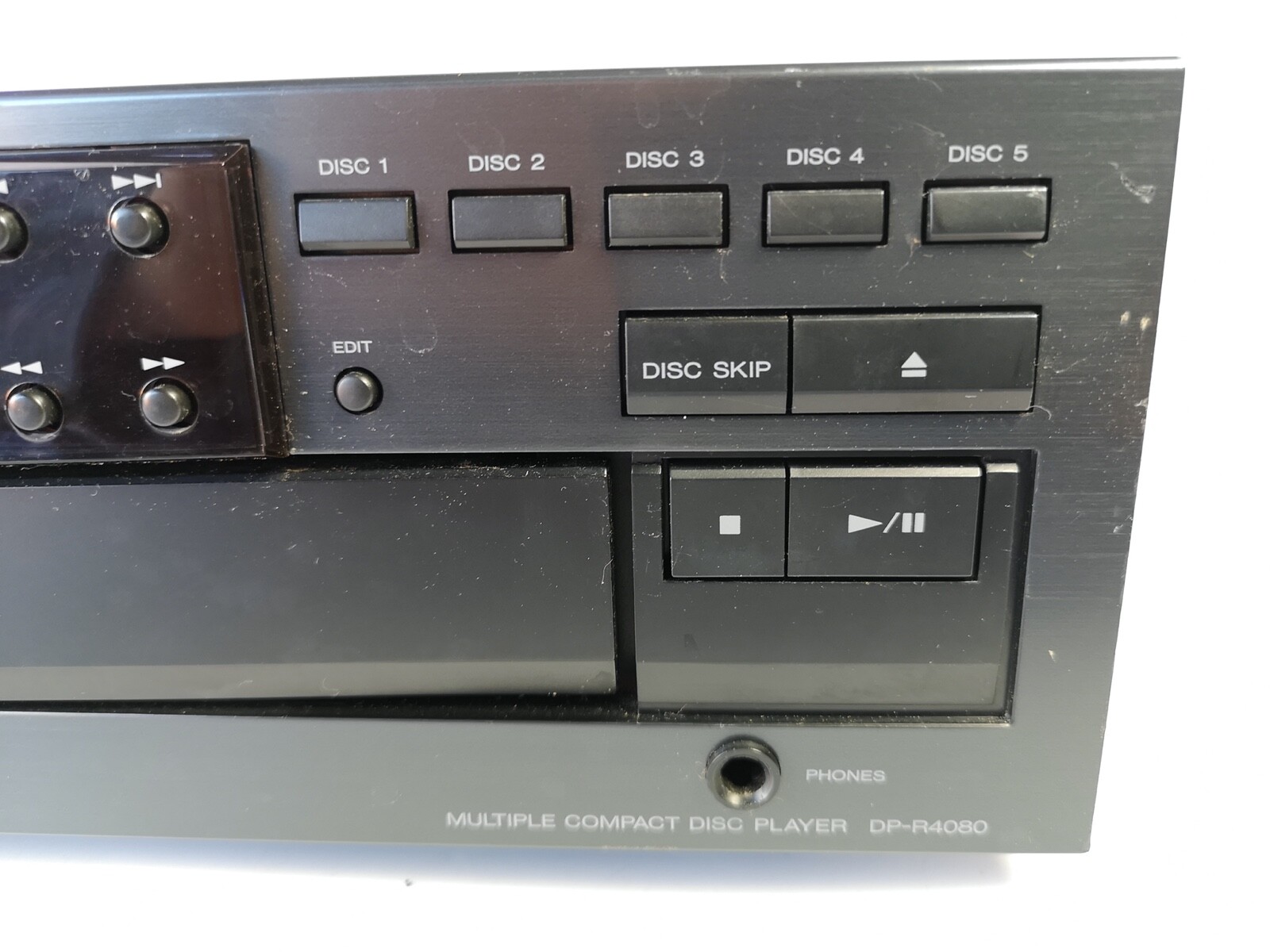 Kenwood Dp-r4080 Multiple Compact Disc Player 5 CD Changer No Remote ...