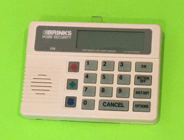 Brinks Home Security Alarm Panel Box | eBay