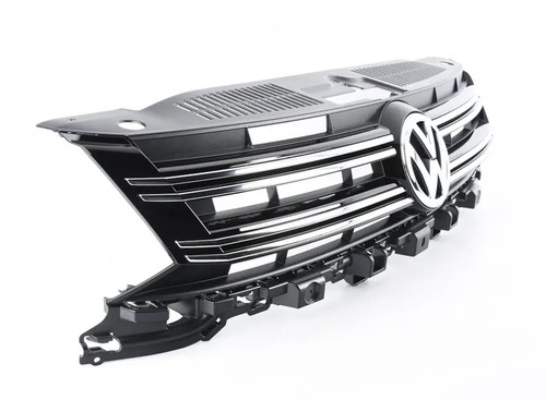 New Genuine VOLKSWAGEN TIGUAN Front Radiator Grill Black/Chrome ...