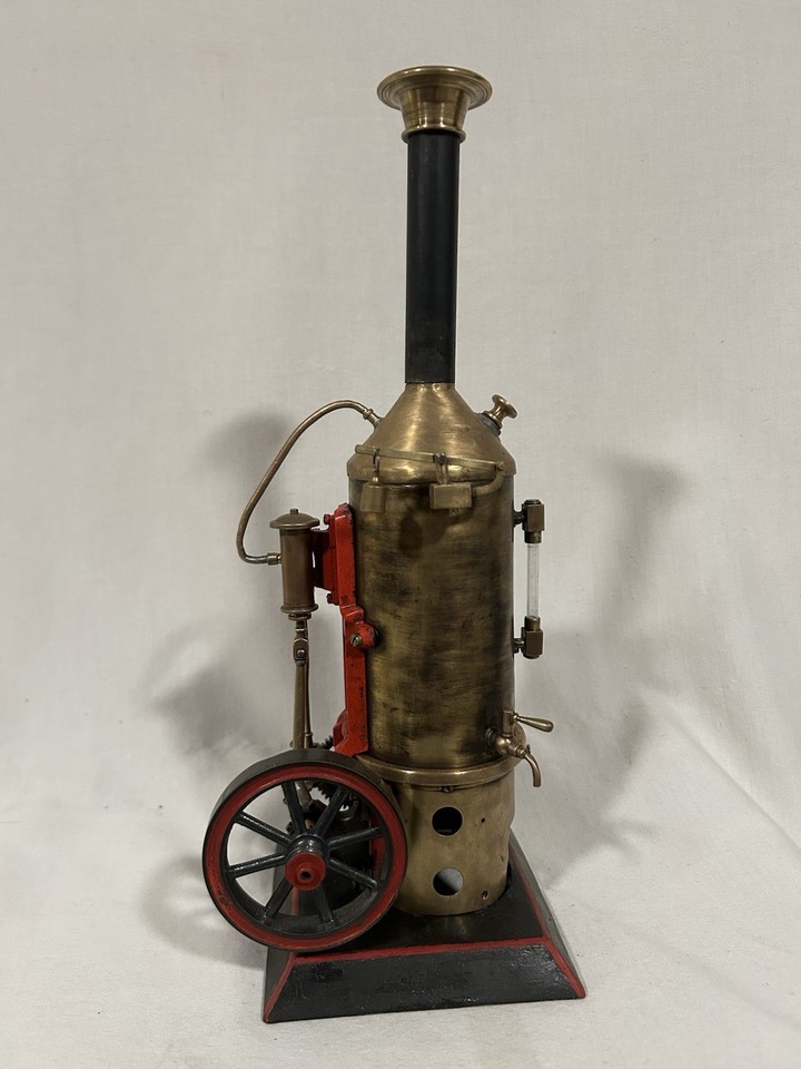 Antique Doll & Co. Vertical Live Steam Engine * Air Tested | eBay