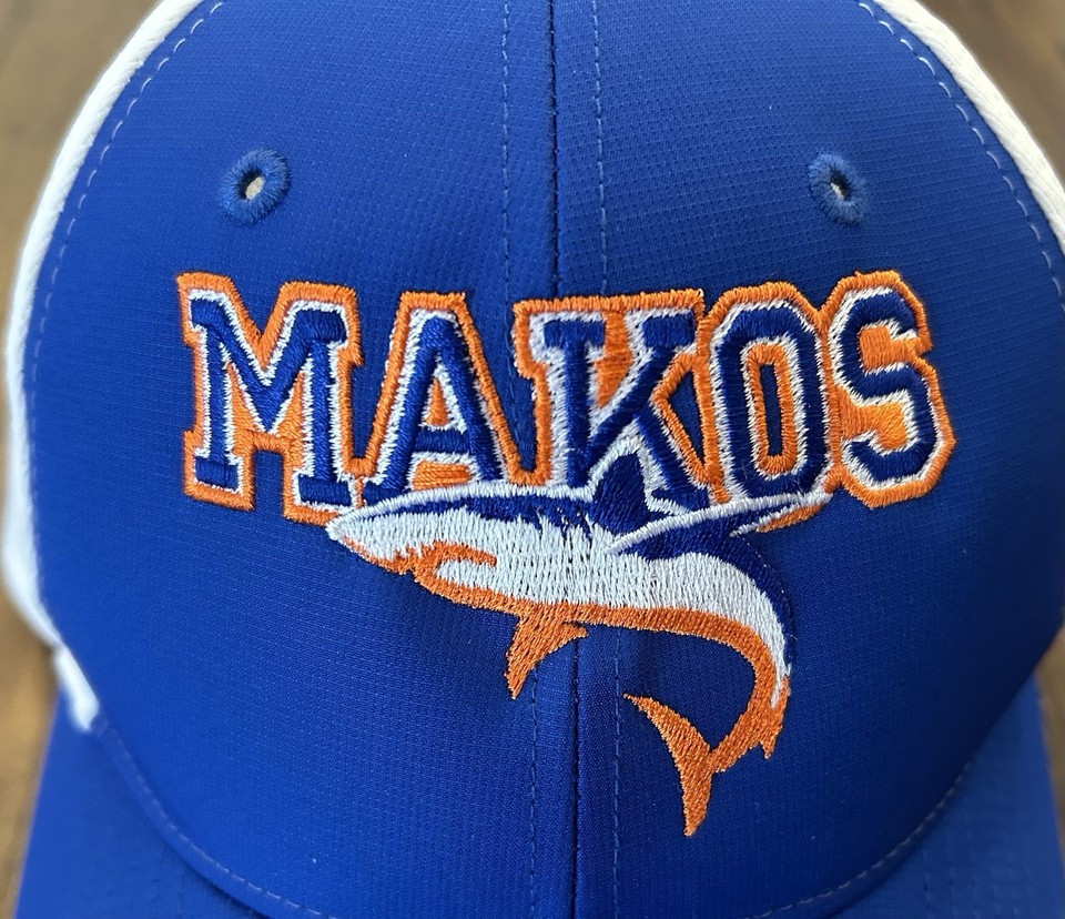 Orange Beach High School Mako Shark Blue Hat Beach Surfing Cap Strap ...