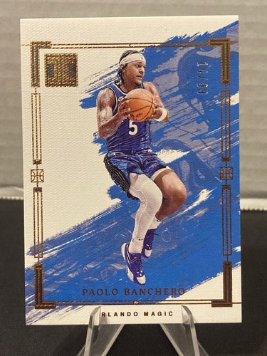 Paolo Banchero 2023-24 Panini Impeccable Bronze Water Color #89 /99 | eBay