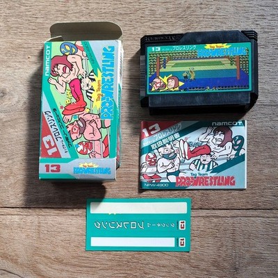 Famicom Tag Team Pro Wrestling with box theory Namco | eBay