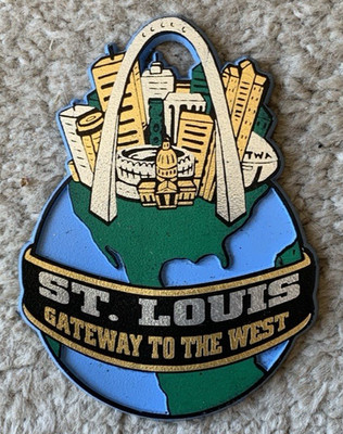 Vintage St. Louis Gateway To The West Magnet Saint Louis Missouri Arch ...