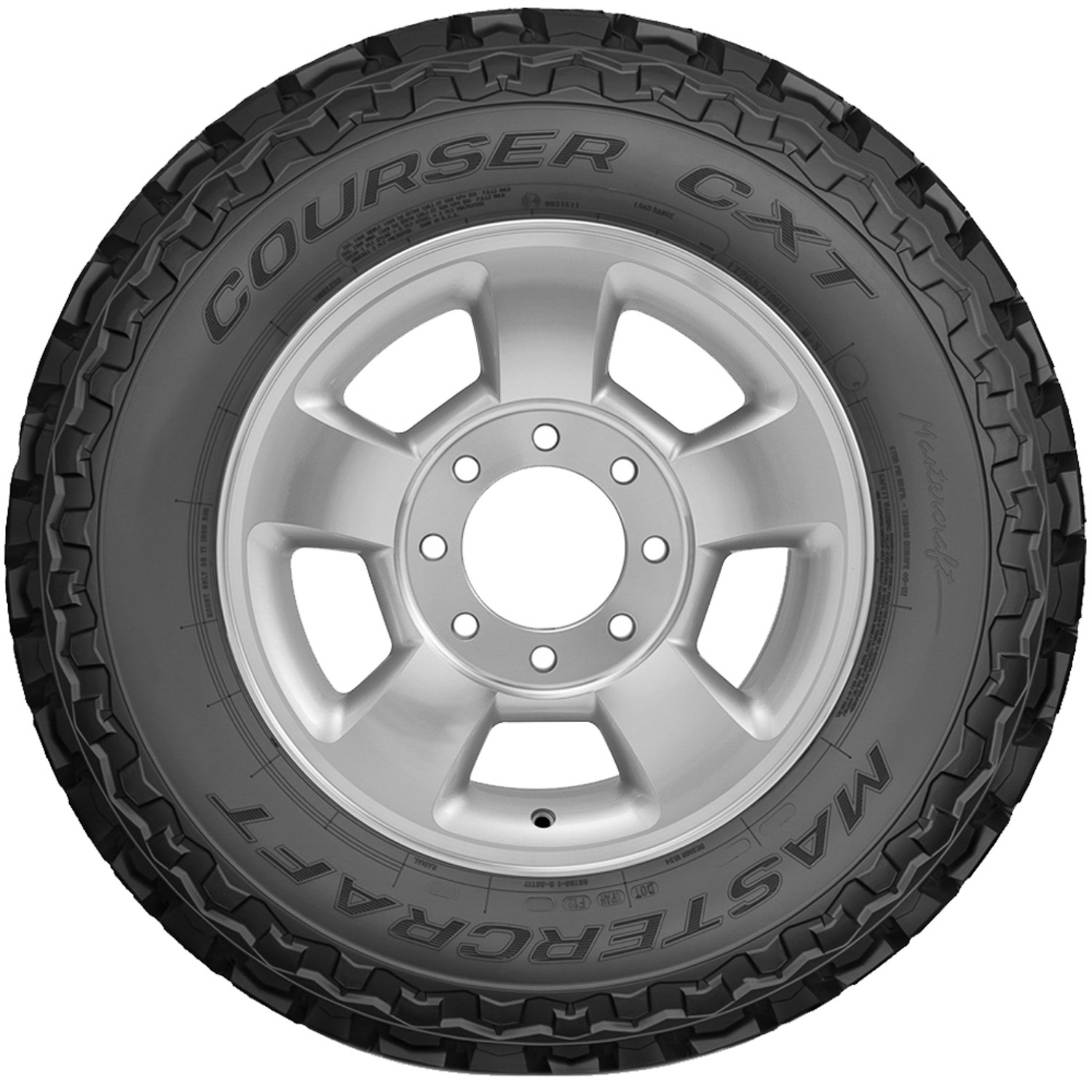 4 Mastercraft Courser CXT LT 235/85R16 120/116Q E 10 Ply AT A/T All ...