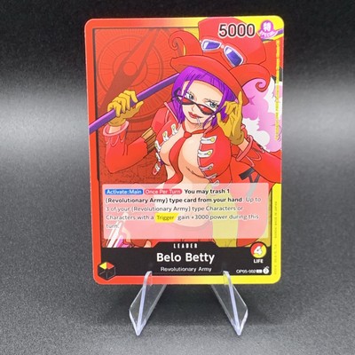 Belo Betty Leader Awakening of the New Era One Piece #OP05-002 | eBay