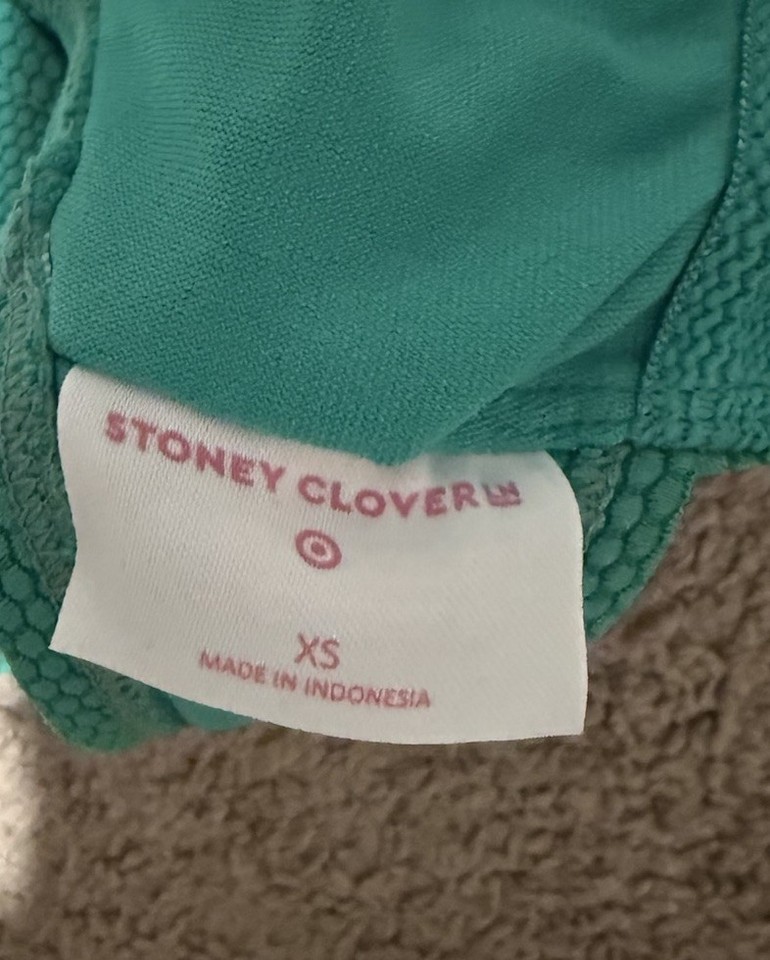 Stoney Clover by Target Cheeky High Leg One Piece Green Swimsuit XS | eBay