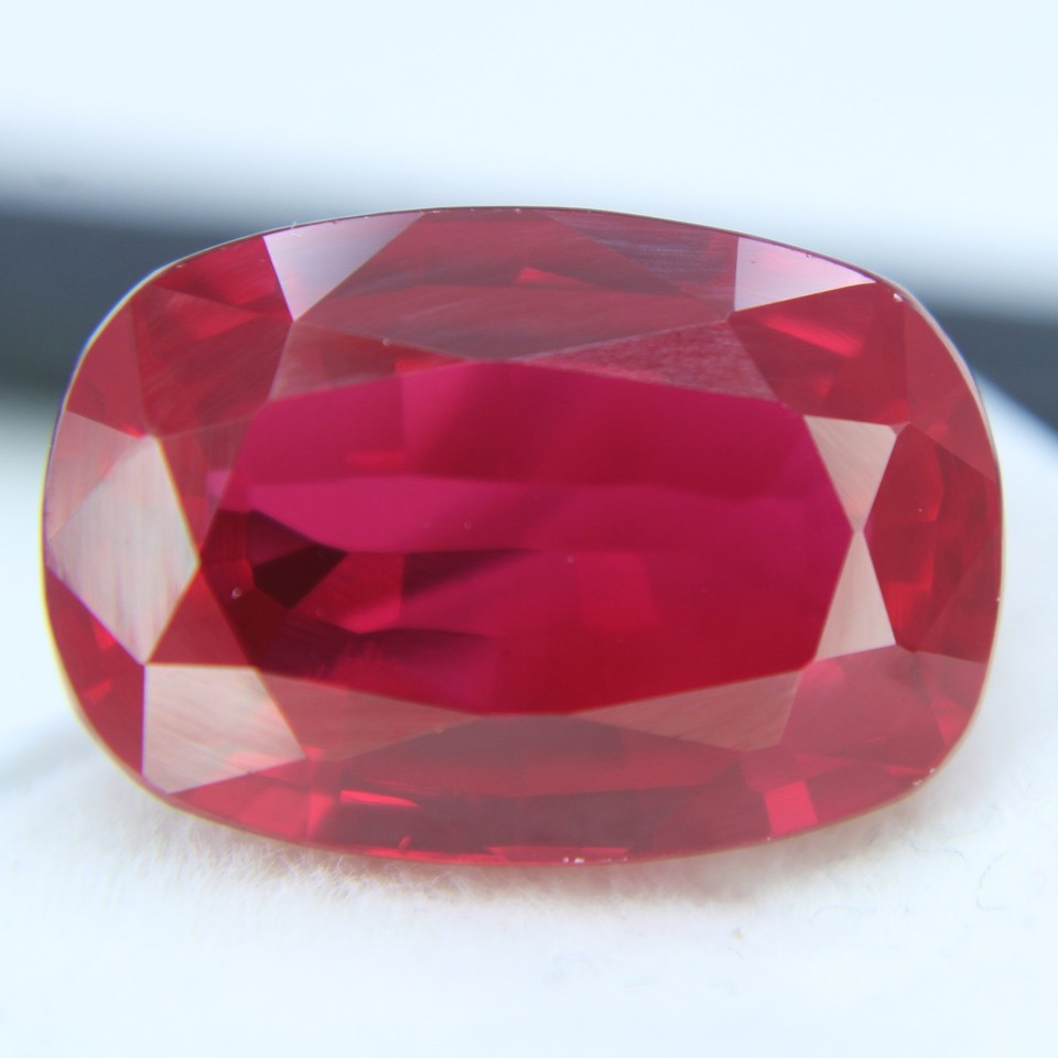 18.40 Ct Certified Natural Ruby Red Eye Clear Cushion Shape Loose ...