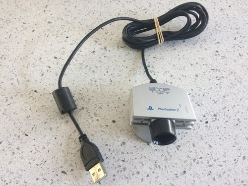 PS2 EYE TOY CAMERA - EYETOY - SILVER OFFICIAL CAMERA - playstation 2 | eBay