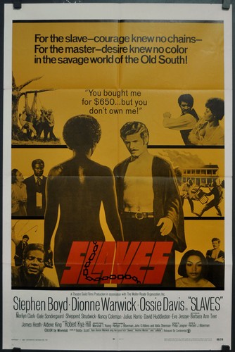 SLAVES 1969 ORIGINAL 27X41 MOVIE POSTER DIONNE WARWICK STEPHEN BOYD | eBay