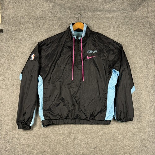 Nike Miami Heat Jacket Small Courtside Track Warm Up Vice City NBA ...
