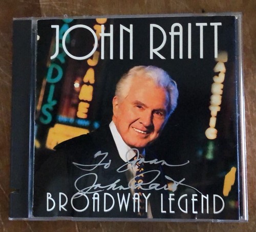 John Raitt Autographed CD - Father Of Bonnie Raitt | eBay