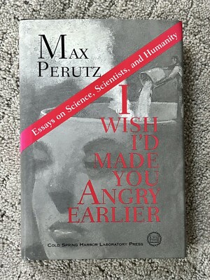 I Wish I'd Made You Angry Earlier by Max Perutz | eBay