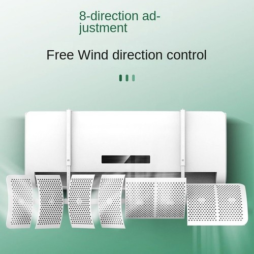 Universal 8 Way Air Conditioning Outlet Baffle Prevents Direct Air Flow ...