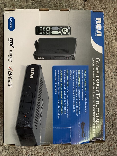 RCA DTA800B1 Digital-to-Analog TV Converter Box for sale online | eBay