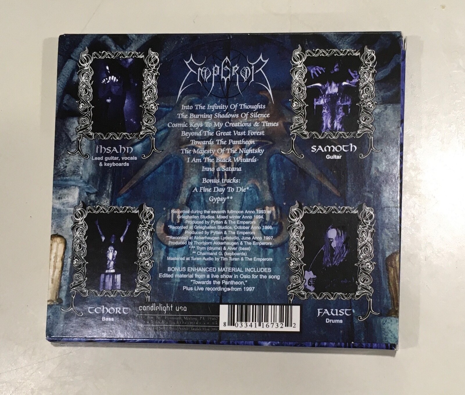 In the Nightside Eclipse [Remaster] by Emperor (Black Metal) (CD, Oct ...
