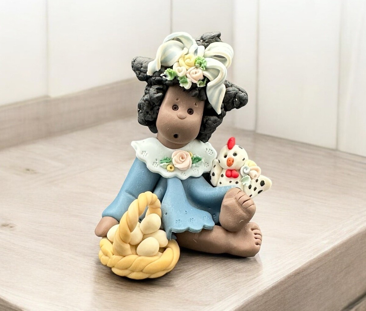 Girl Polymer Clay Figures