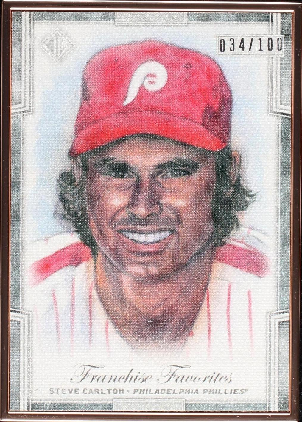 2019 Topps Transcendent - Franchise Favorites Reproductions Steve ...