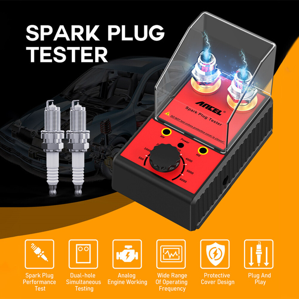 Car Spark Plug Tester Ignition System Detector Analyzer Auto Diagnostic ...
