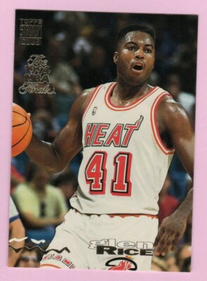 1993-94 Topps Stadium Club Glen Rice #47 Miami Heat- NBA Finals | eBay