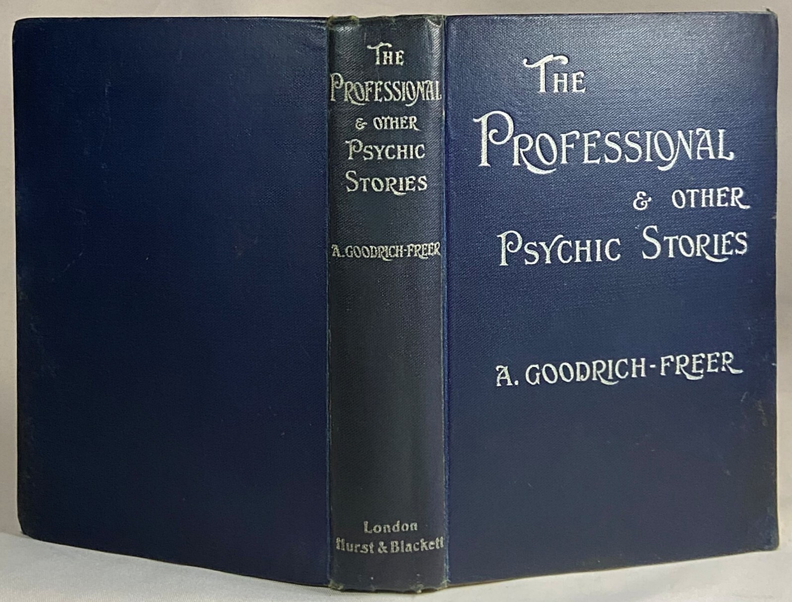 Antique 1900 THE PROFESSIONAL & OTHER PSYCHIC STORIES Ghost Stories ...