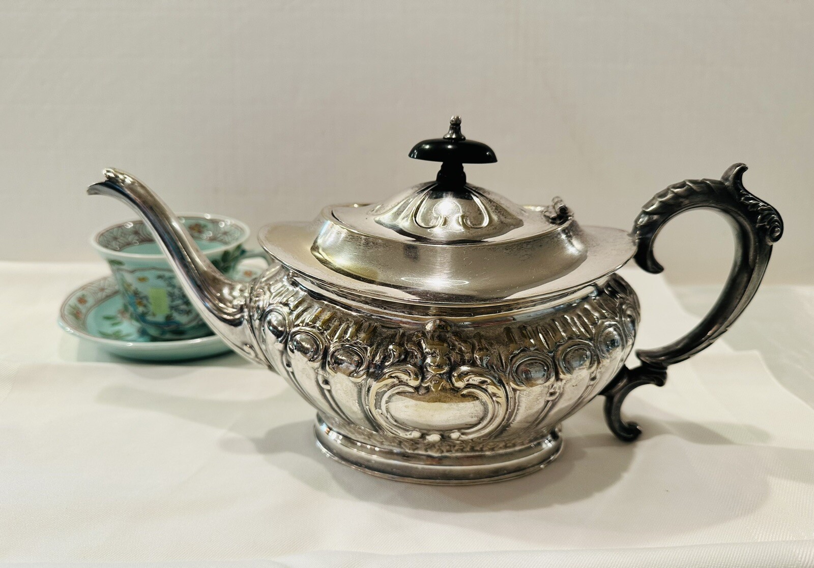 Antique Circa 1890 William Adams England EPNS Silver Plate Teapot | eBay