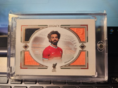 FUTERA 2021 LIVERPOOL SET MOHAMED SALAH LEGACY MATCH-WORN RELIC CARD Nr ...