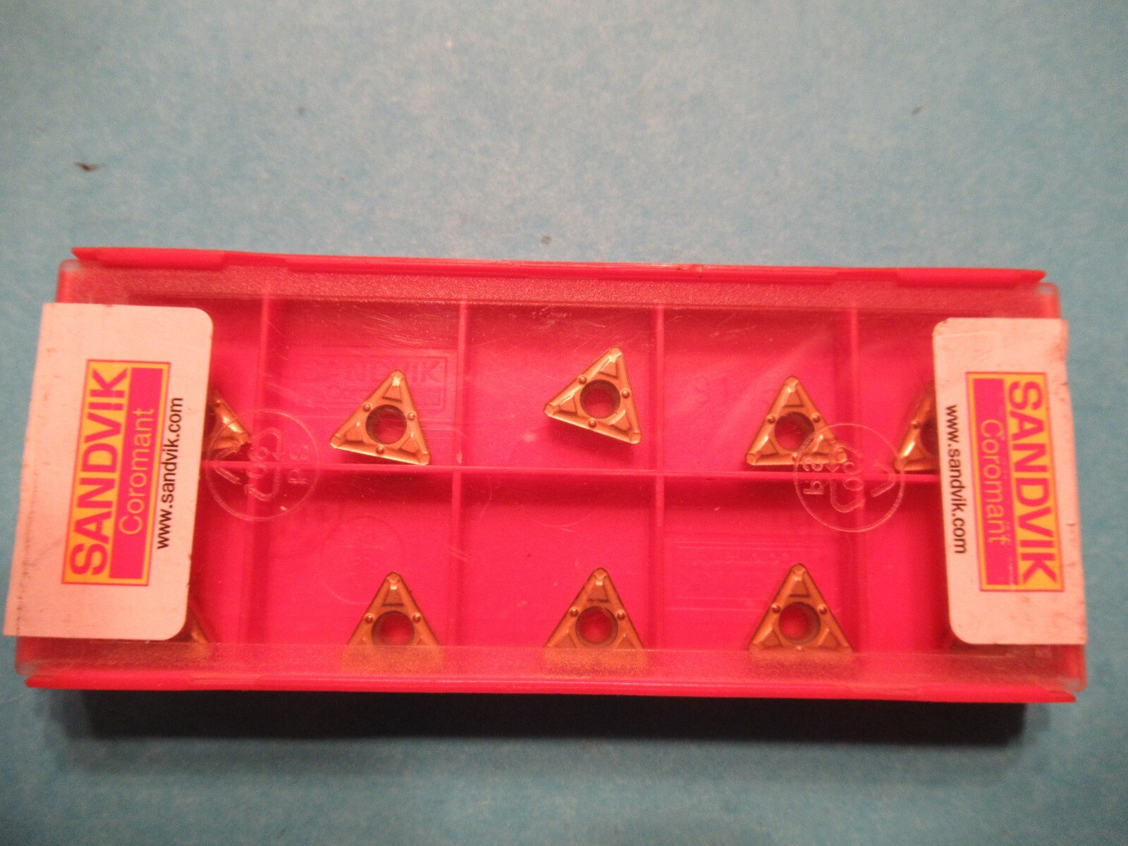 Sandvik TCMX 11 03 08 TCMX 222 WF Grade 3005 Lot of 10 inserts I57 | eBay