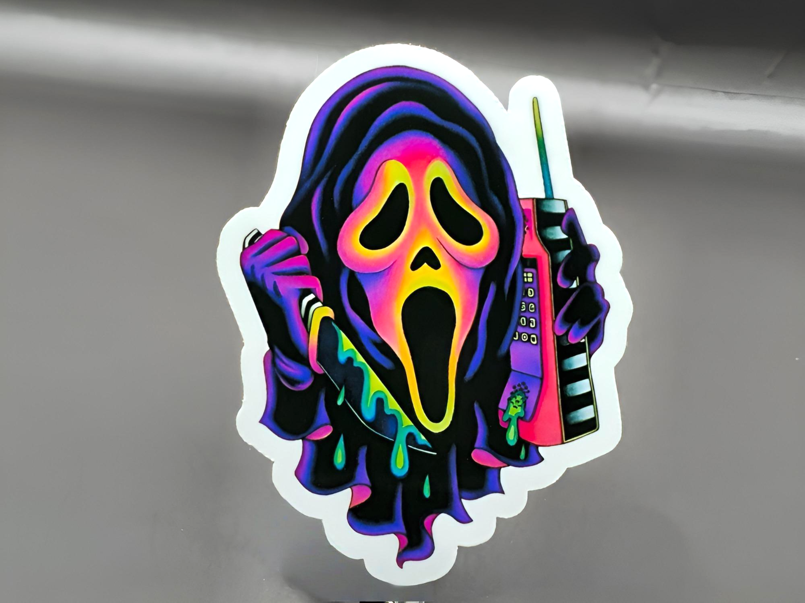 Scream Ghostface Vinyl Stickers Mask What's Your Favorite Scary Movie ...